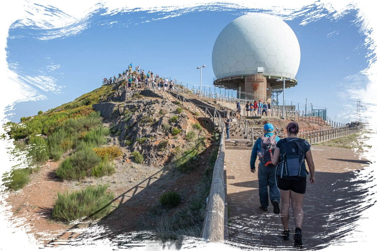 Peak to Peak walk in Madeira - Vereda Do Areeiro PR1 - Finally Lost