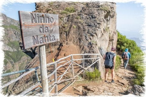 Peak to Peak walk in Madeira - Vereda Do Areeiro PR1 - Finally Lost