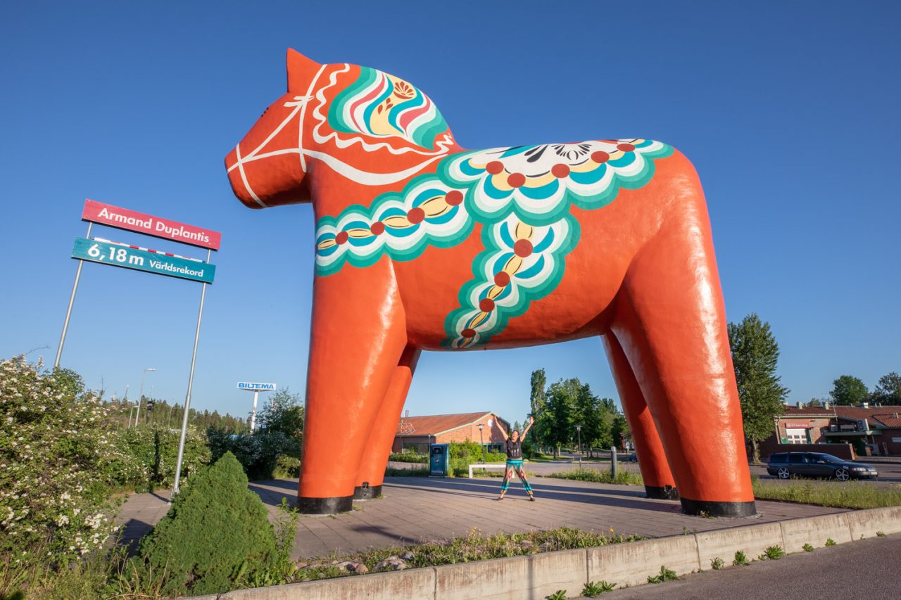 Dala horse or Dalecarlian horse - a treasure of Dalarna, Sweden ...